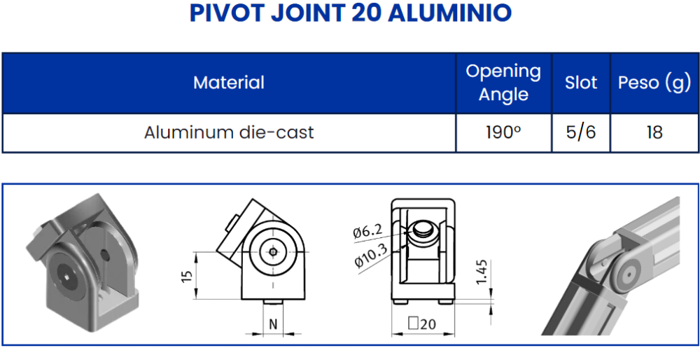 PIVOT JOINTS - ADMA MX